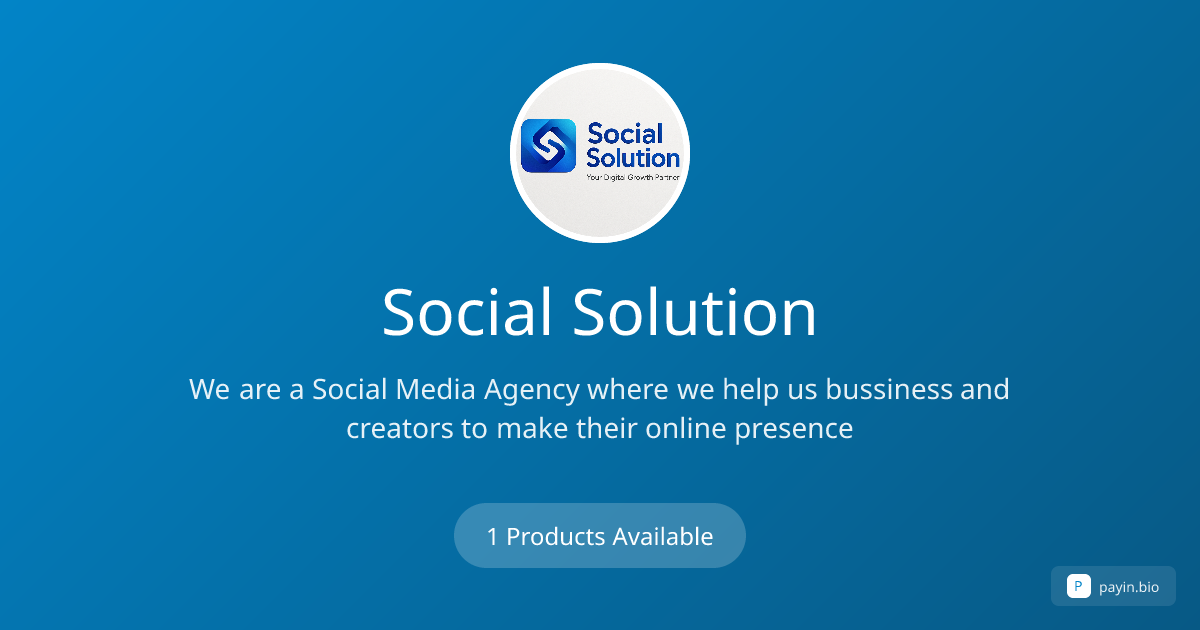Social Solution | Shop 1 Products